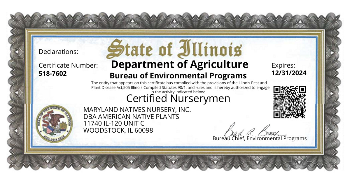 Certified Native Plant Nursery | American Native Plants