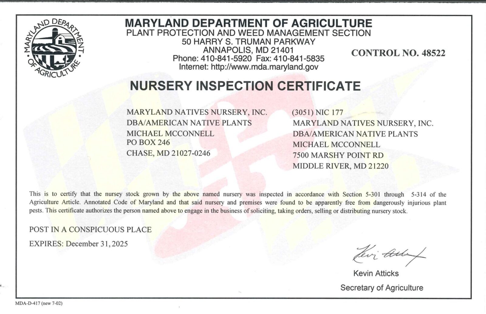 Certified Native Plant Nursery | American Native Plants